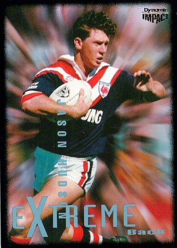 1995 SYDNEY ROOSTERS NRL Card JASON HUDSON | eBay Australia