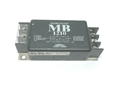 DENSEI-LAMBDA MB1210 NOISE FILTER, 250V 10A | eBay
