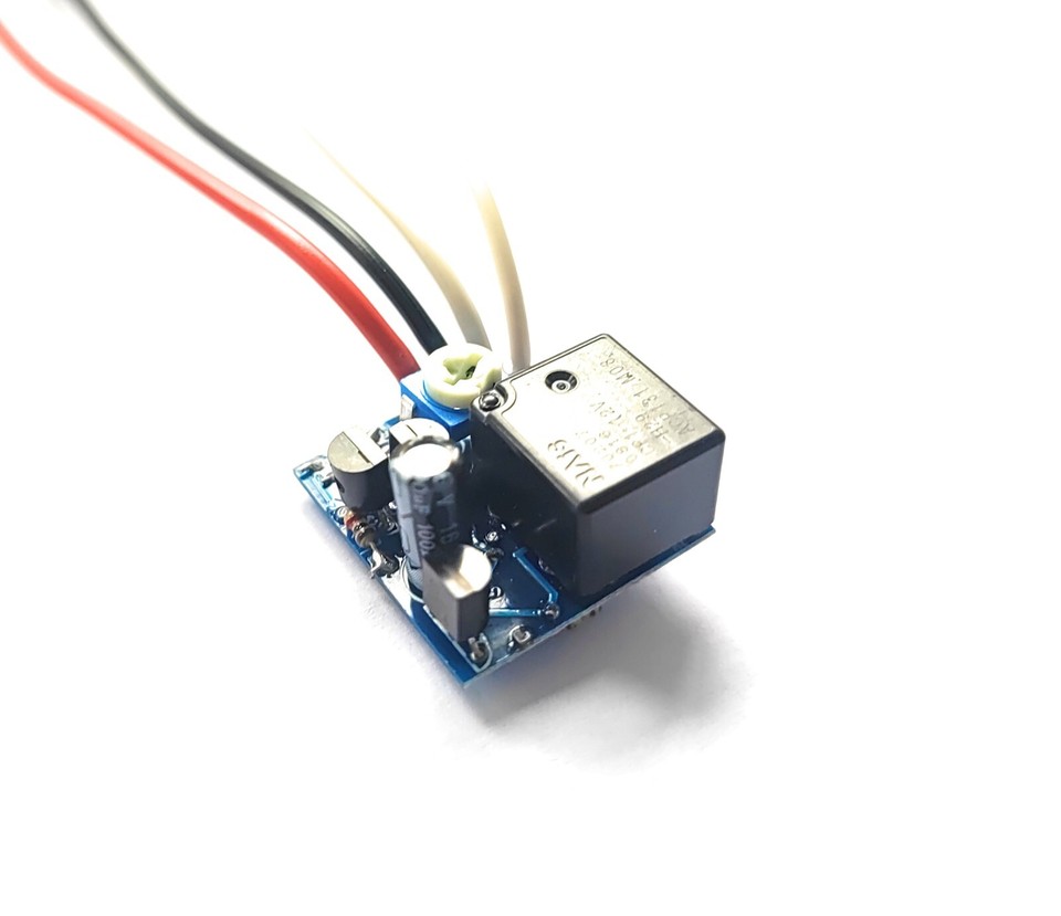 Micro timer, car universal switch time, delay off relay module 0-40 sec ...