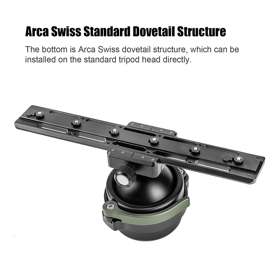 SKP-240 9.45in(240mm) Keymod to Arca Rail Mount Adapter Accessories for ...