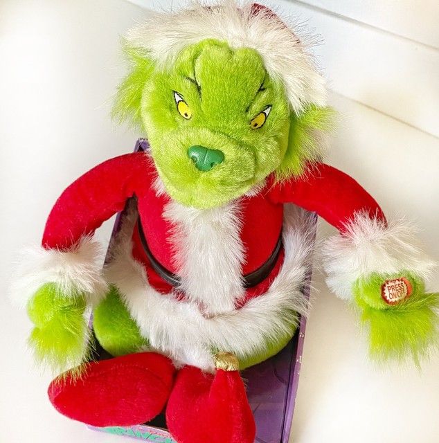 How The Grinch Stole Christmas Stuffed Plush Beverly Hills Teddy Bear ...