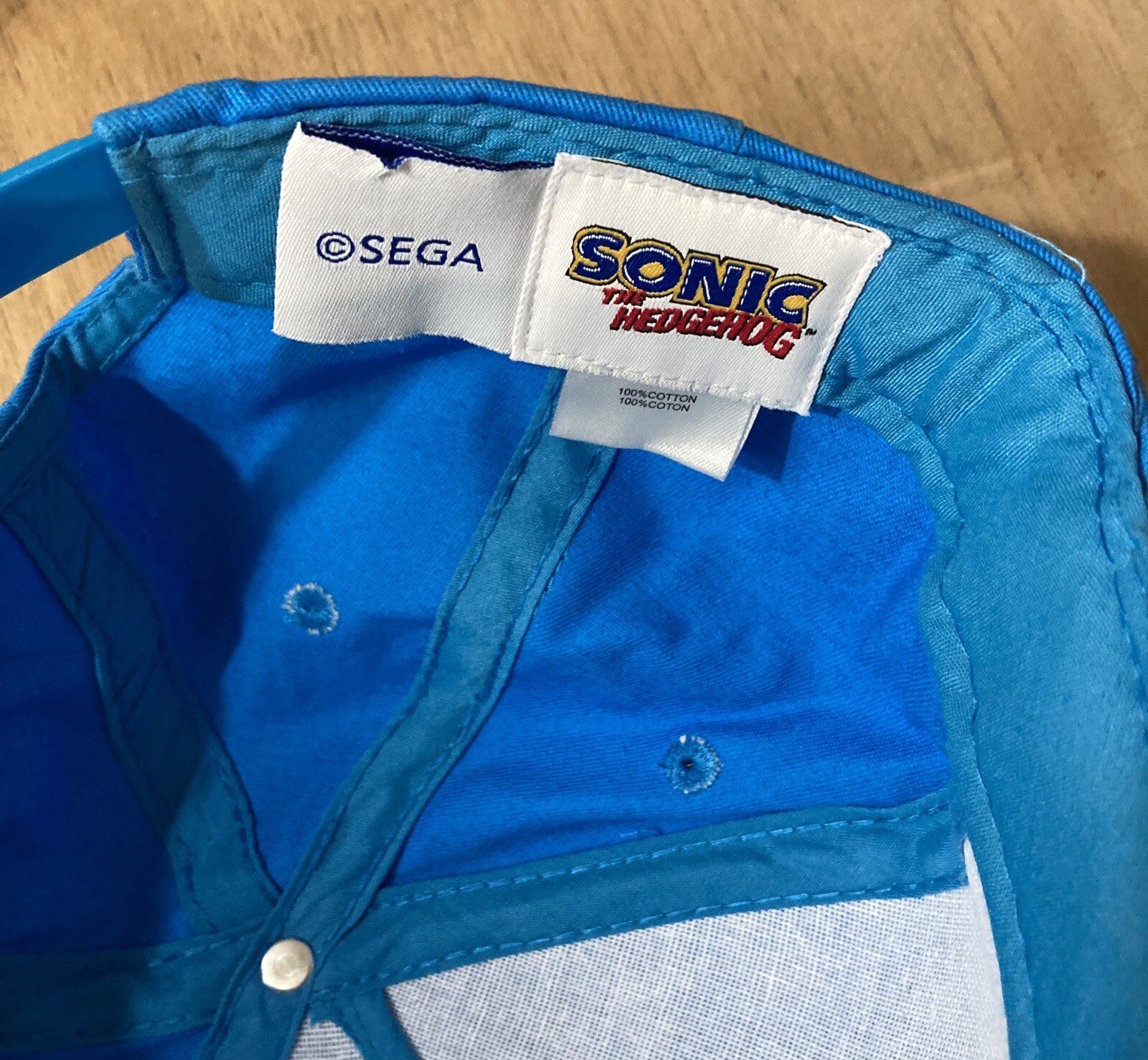 Sega Sonic The Hedgehog Snapback Character Hat - Gem