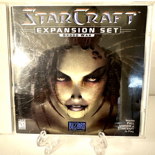 Blizzard StarCraft Expansion Set Brood War PC CD-ROM Complete With ...