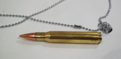 Bullet cremation ash urn pendant adult | eBay