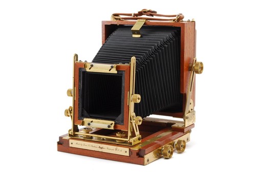 [NEAR MINT] ZONE VI Studios USA 4X5 +Brass Wooden Field Camera From ...