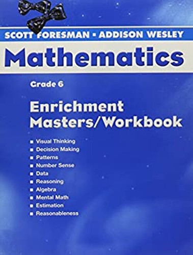 Scott Foresman-Addison Wesley Mathematics : Workbooks Paperback S ...