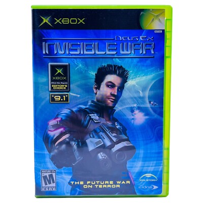 Deus Ex Invisible War (Microsoft Xbox) Complete Tested Game w/ Manual ...