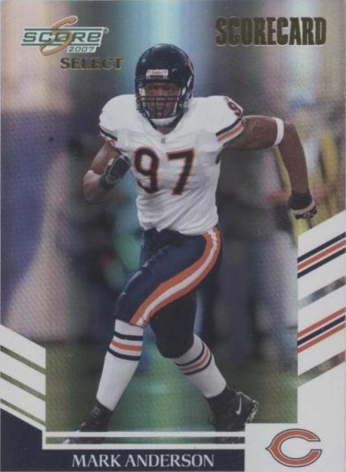 2007 Score Select - Mark Anderson #43 Scorecard /100 for sale online | eBay
