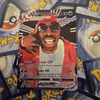 P Diddy Pokemon Card - Puff Daddy | eBay