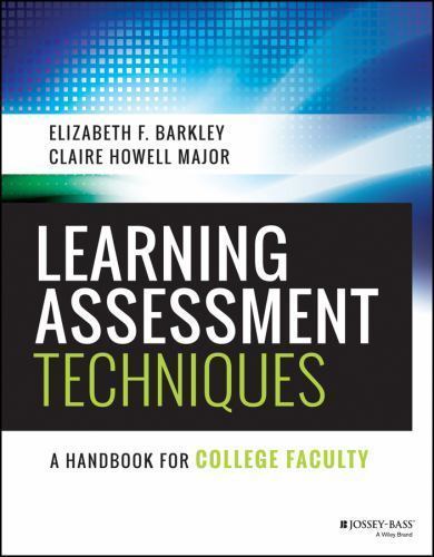 Learning Assessment Techniques: A Handbook for College Faculty by ...