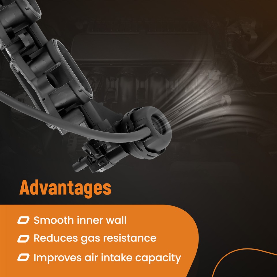 LH & RH Intake Manifold For Audi A6 A7 Q7 A8 Quattro 06E133109BC ...