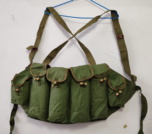 genuine ORIGINAL CHINESE TYPE 81 CHEST RIG AMMO POUCH 1986s NEW army ...