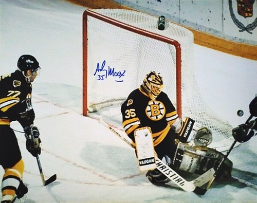 ANDY MOOG AUTOGRAPHED BOSTON BRUINS 16X20 PHOTO | eBay