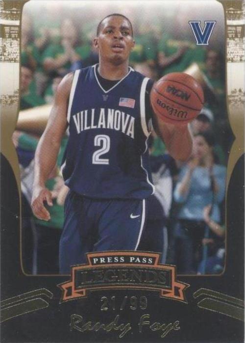 2006-07 Press Pass Legends - Randy Foye #G17 Gold /99 (RC) for sale ...