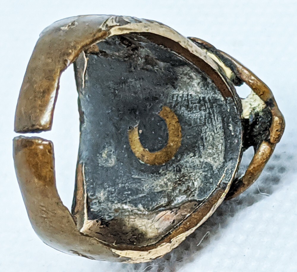 Fabulous Super "Salty" WWII USMC (United State Marine Corp) Ring Size 8 ...