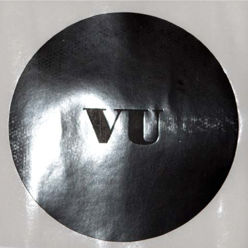 VU - Round Sticker - Black | eBay