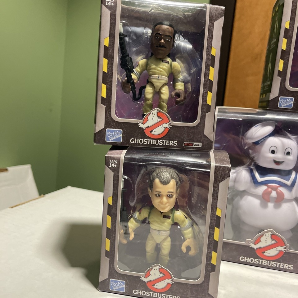 The Loyal Subjects Ghostbusters Figures Lot 6 Slimer Egon Ray Peter ...