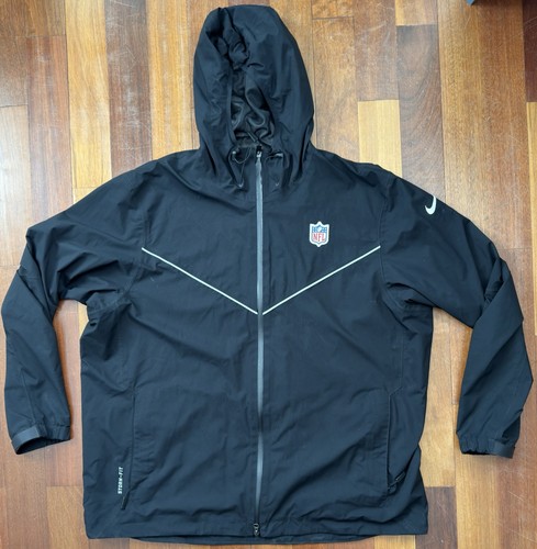 Nike NFL Shield League Logo Team Issued Storm-Fit Rain Jacket size 2XL ...