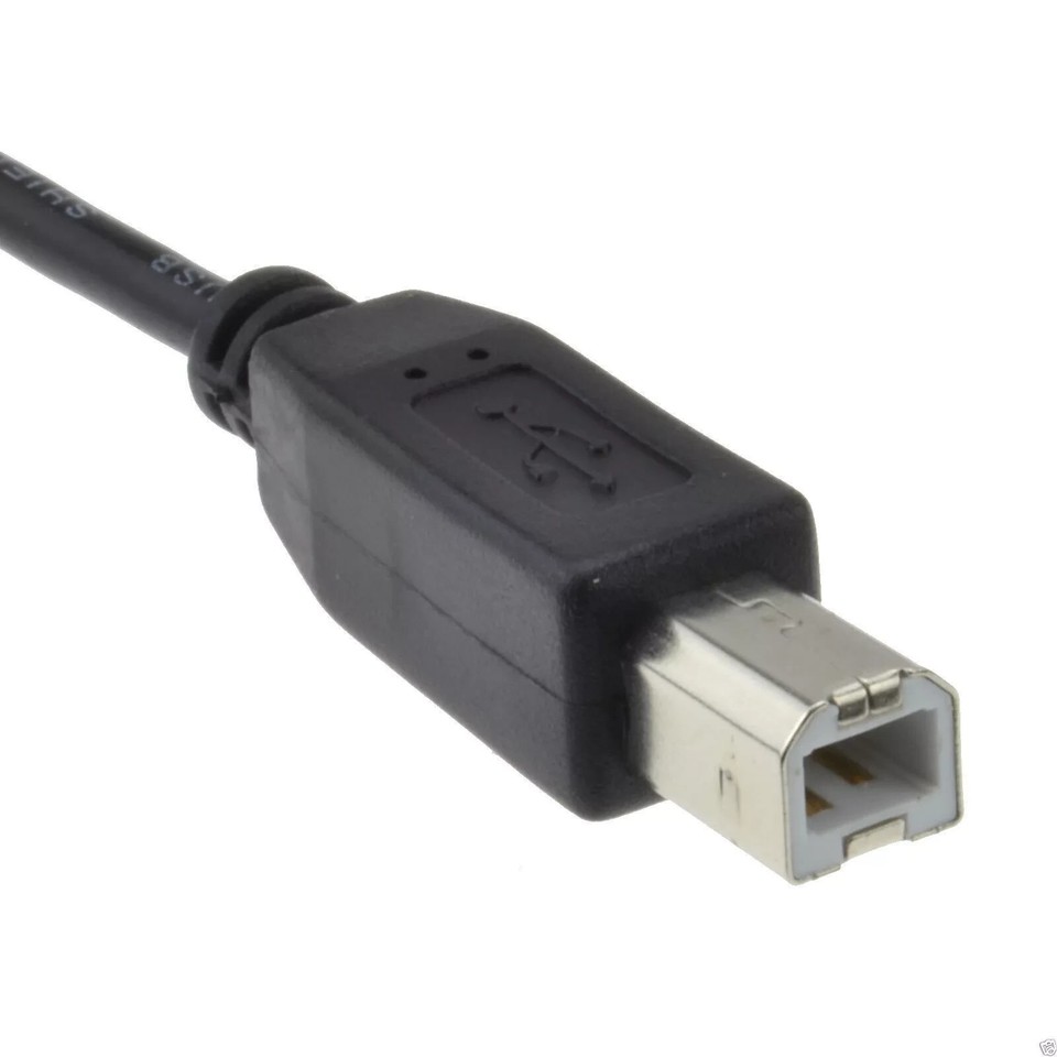 USB Printer Cable A to B 1.5m 3m 5m USB 2.0 Lead for Printers Scanners ...