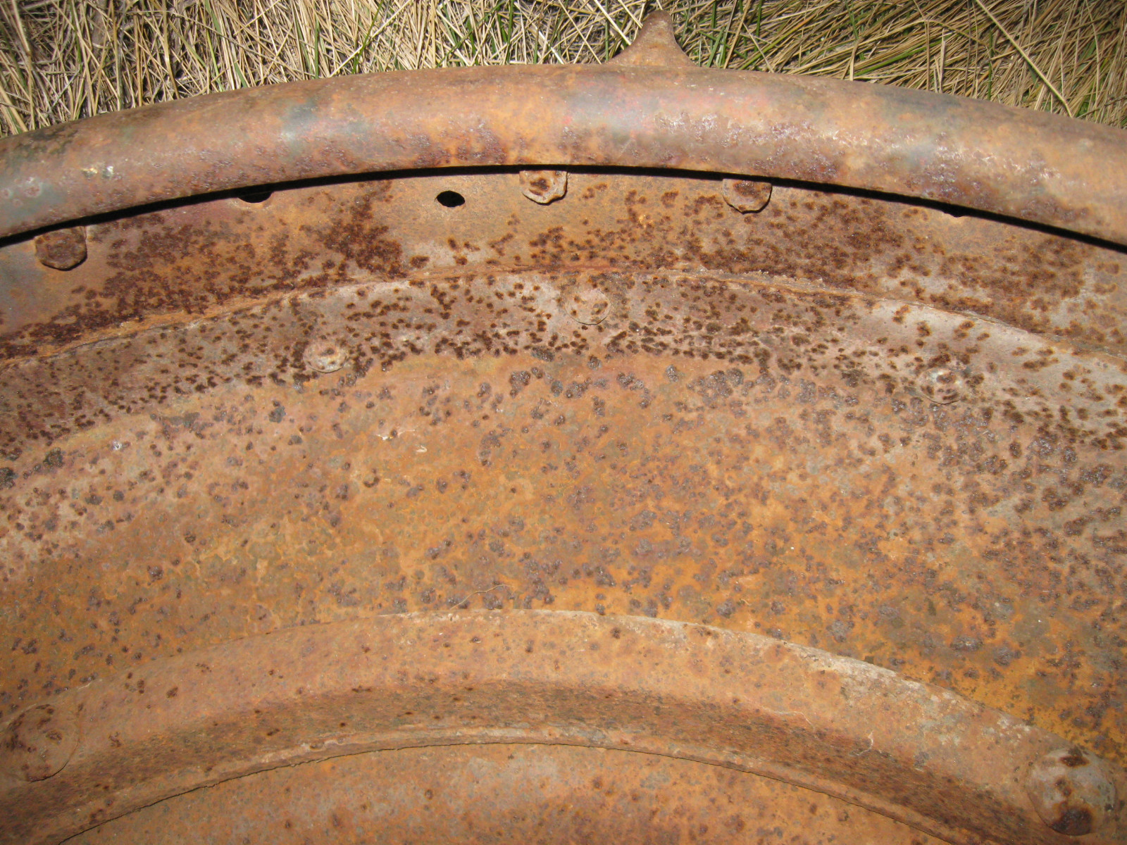 Ford Ferguson 9N 2N Tractor WW II Rear Steel Wheel With Lugs Fordson 8N ...