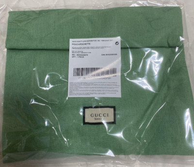 GUCCI guilty love edition Green Pouch Drawstring bag Novelty New | eBay