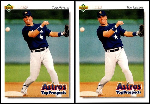 Upper Deck Minors Tom Nevers (2) Card Lot - HOT ITEM – EXPECTED TO SELL ...