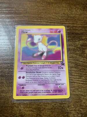 Rare promo mew 1995 pokemon card | eBay