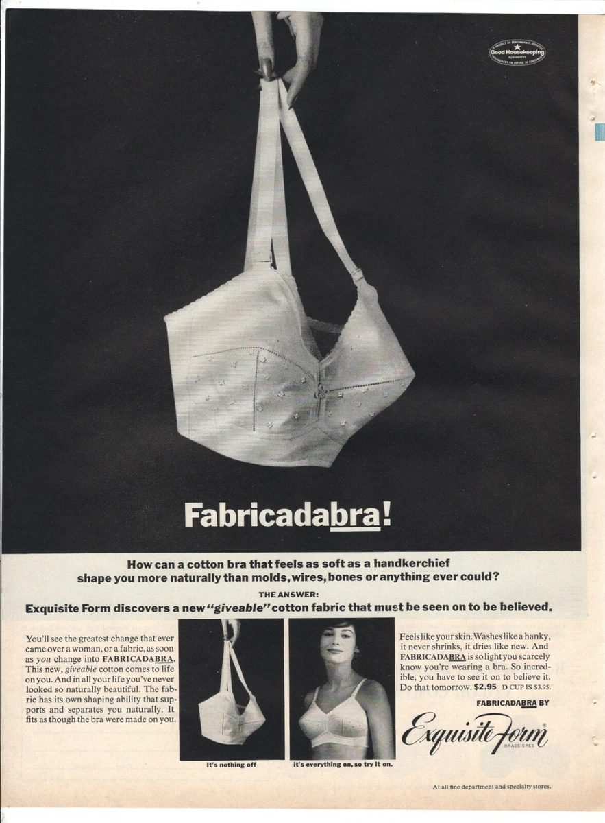 Exquisite Form Newspaper Bra Ad 1976 Sale Online | varsana.com