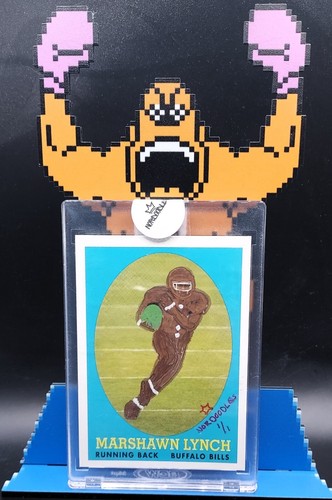 2007 Topps - #15 Marshawn "Gumdrop Quake" Lynch Custom Art Card ...