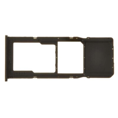 SIM Micro SD Card Tray Single for Samsung Galaxy A20 A30 A50 Black ...