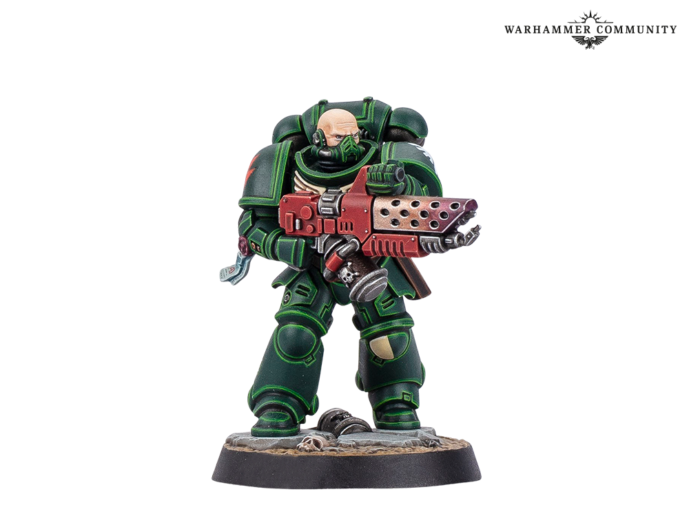 Warhammer Heroes Series 6 WH40K Strike Force Variel Space Marines ...