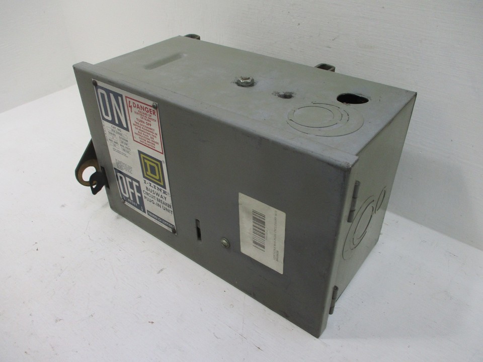 Square D PFA-34020G 20 Amp 480V I-Line Busway Breaker Bus Plug 3PH 3W ...