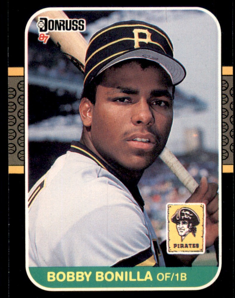 1987 Donruss Bobby Bonilla Rookie Pittsburgh Pirates #558 | eBay