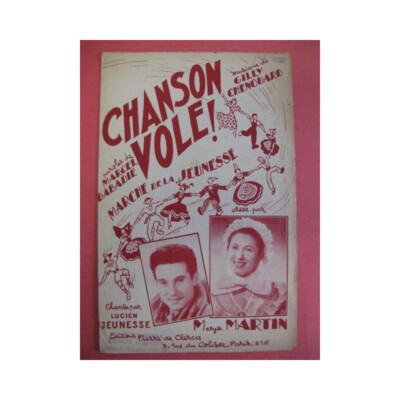 Chanson vole ! - Lucien Jeunesse, Maryse Martin 1949 | eBay