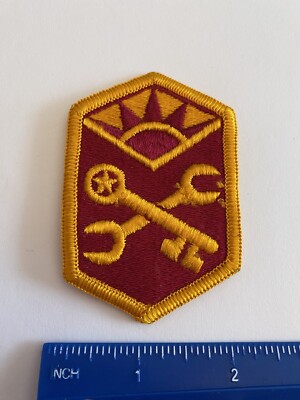 US Army Advance Weapons Support Command Patch Full Color Patch INV5396 ...