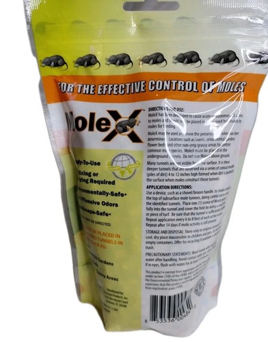 *NEW* MoleX Mole Killer Pellets and Control 8 oz. Eco-Friendly! | eBay