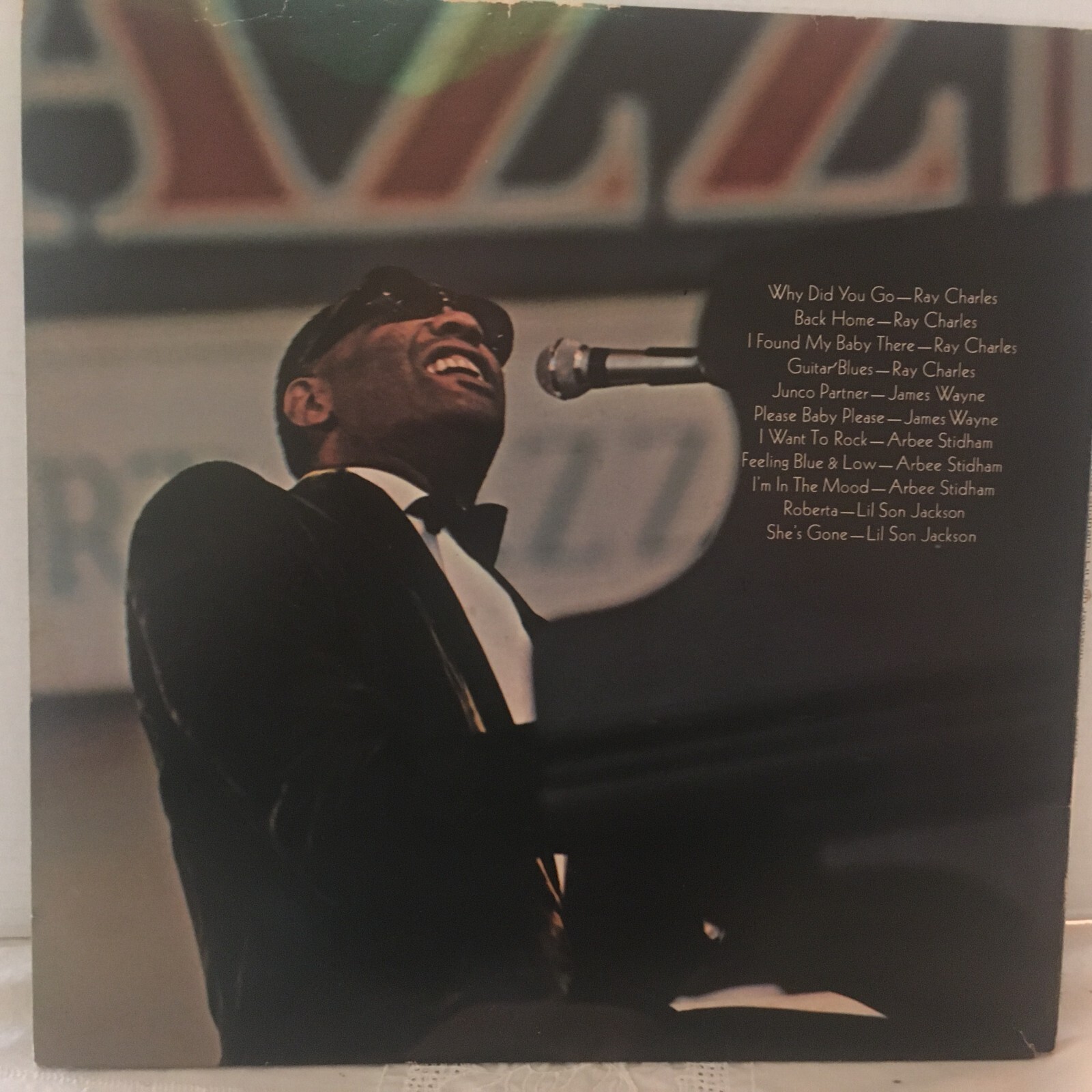 RAY CHARLES ,JAMES WAYNE,ARBEE STIDHAM, LIL SON JACKSON LP | eBay