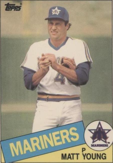 1985 Topps - Matt Young #485 Collector's Edition (Tiffany) for sale ...