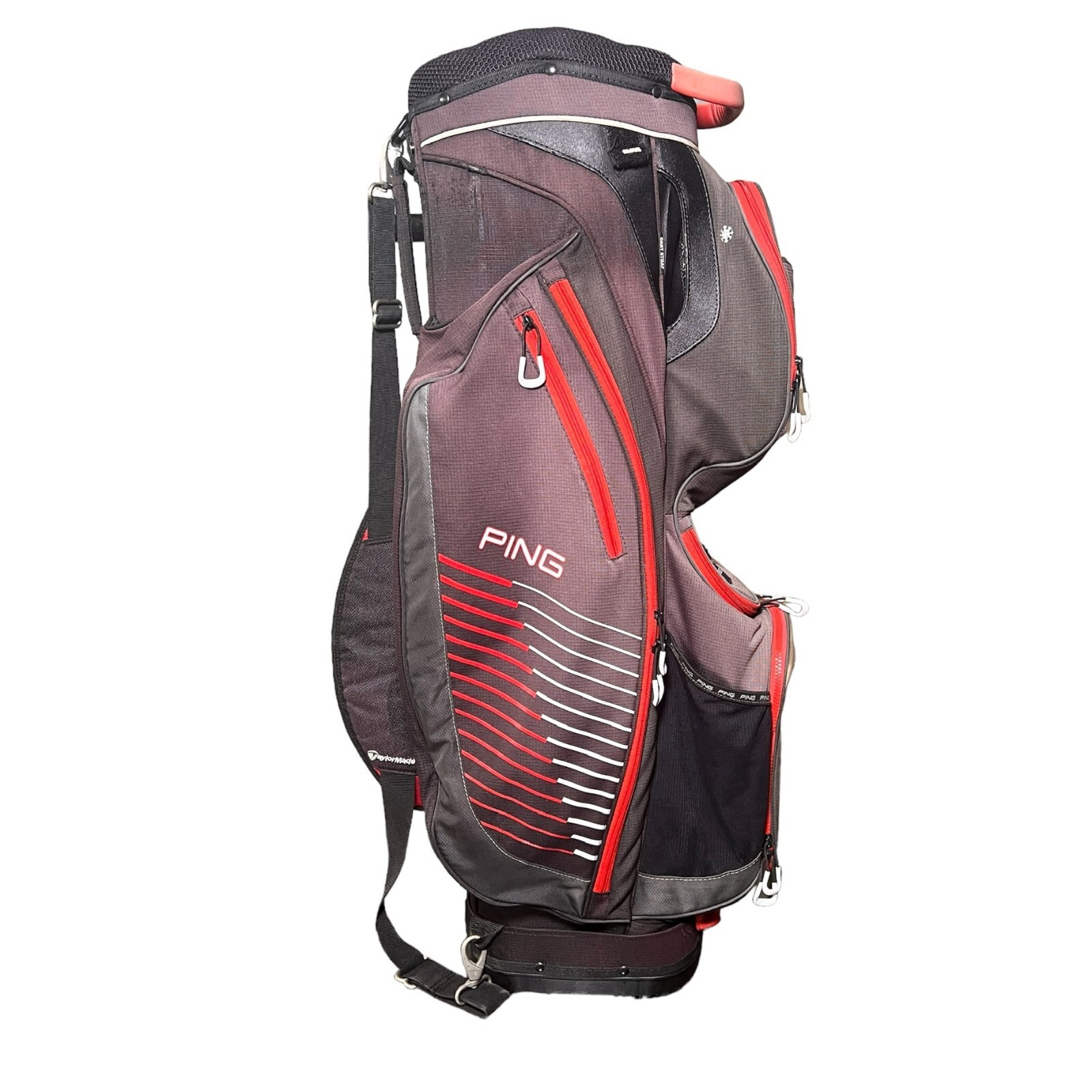 Golf Cart Bag Ping Traverse 14 Way Organizer Divider + Rain Cover ...