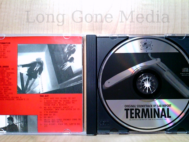 Terminal (Original Soundtrack) by Lab Report (CD, 1995, Invisible ...