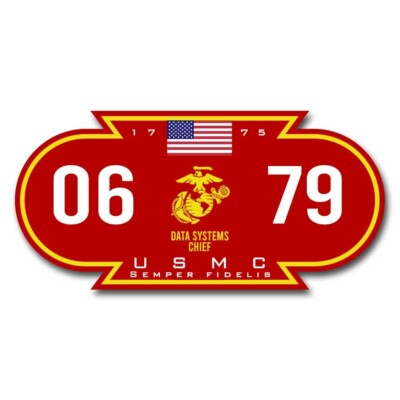 USMC 0679 MOS Decal - USMC Veteran Decal - Marine Corps - Devil Dog 3 ...