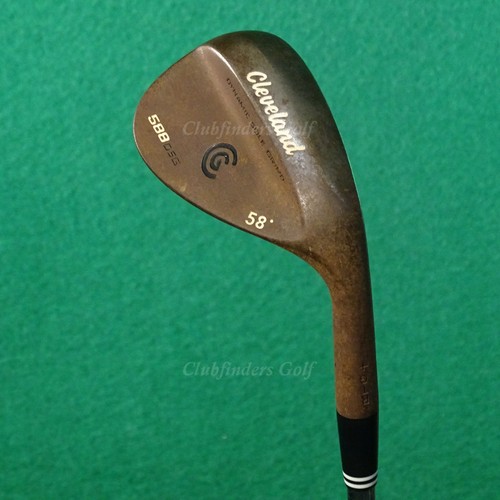 Cleveland 588 DSG RTG+ 58° LW Lob Wedge Factory Dynamic Gold Steel ...