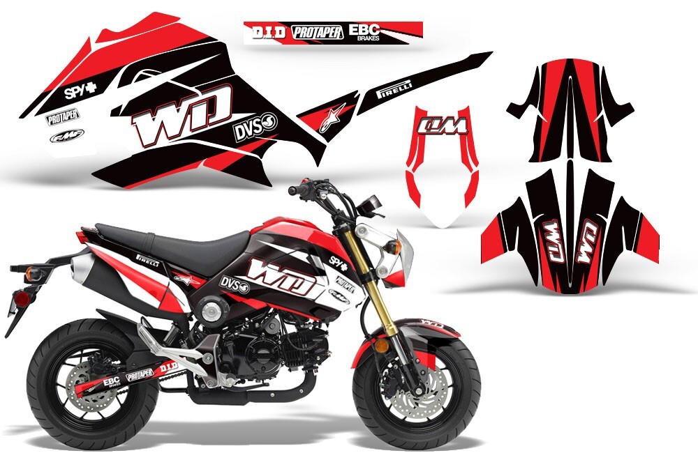Honda Grom Logo Honda Grom Custom Motorcycle Design
