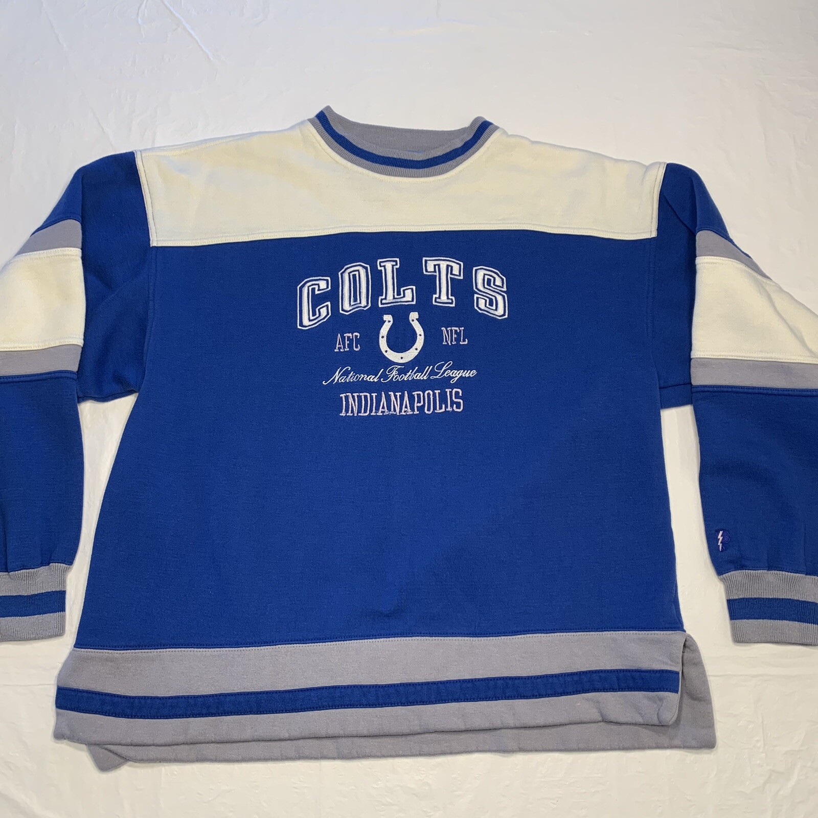 NFL Indianapolis Colts Pro Player Crewneck Pullover Sweatshirt Men’s XL ...