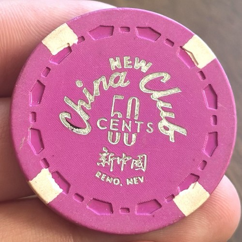 New China Club Casino Reno Nevada 50 Cent Chip | eBay