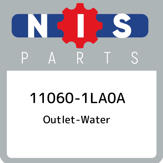 11060-1la0a Nissan Outlet-water 110601LA0A Genuine OEM Part for sale ...