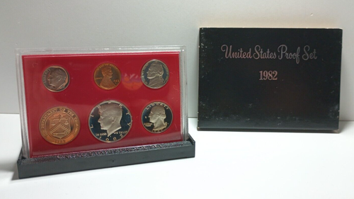1982 S United States Mint Clad 6 Coin Proof Set | eBay