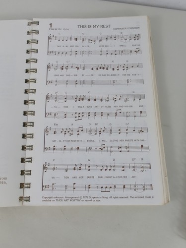 Scripture in Song: Songs of Praise, Volume 1 One 1979 | eBay