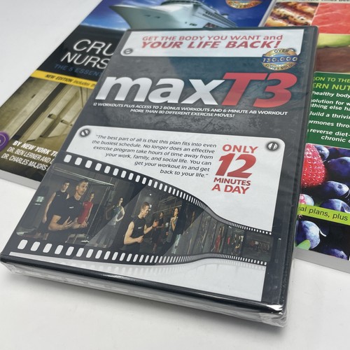 Maximized Living Welcome Kit Workout DVD MaxT3 Healthy Eating Book ...