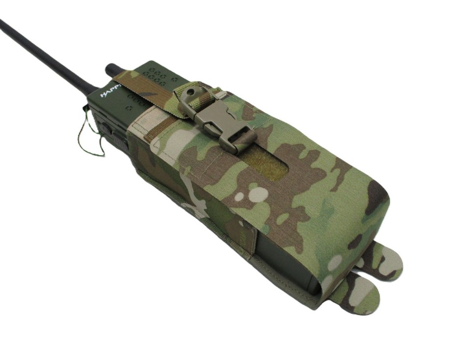 NEW ARMY OCP PRC MILITARY RADIO POUCH HOLDER MOLLE FALCON HARRIS MBITR ...